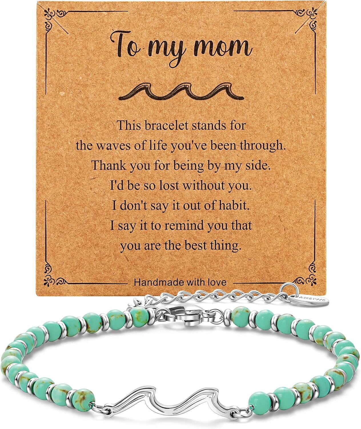Inspirerande armband för kvinnor och män – "Simma mot strömmen ...