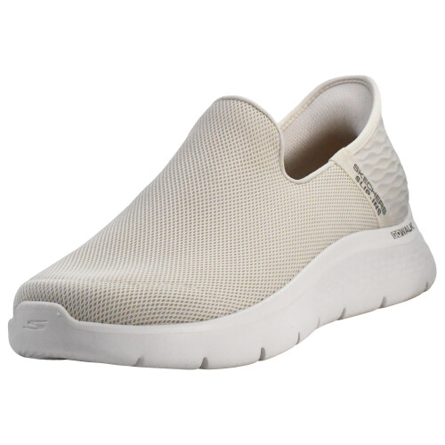 Skechers Herren Go Walk Flex No Hands Slip ins Sportliche Schuhe, Natur ...