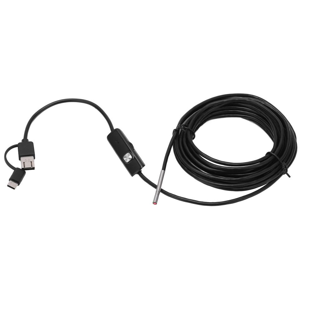 AN100-3.9 3.9mm HD Endoscope with LED, 3.5m USB Borescope for Android ...