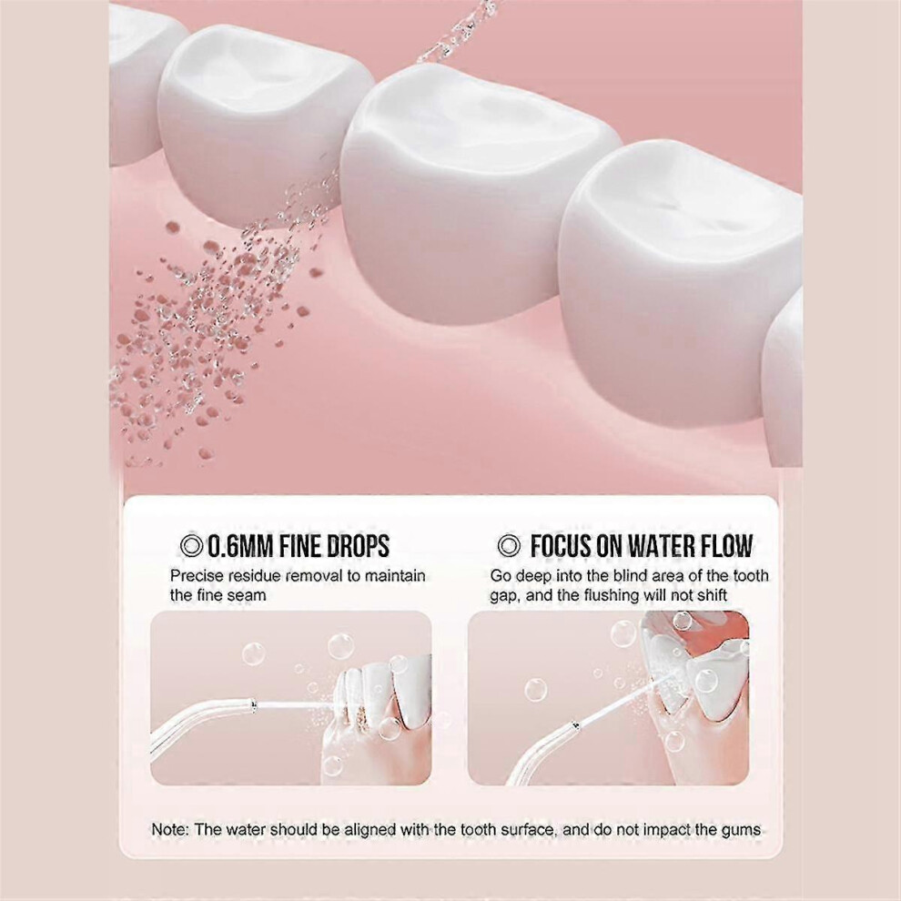 KINCJON for Teeth,Portable Mini , Cordless Water Teeth Cleaner Picks ...