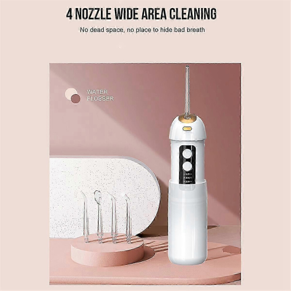 KINCJON for Teeth,Portable Mini , Cordless Water Teeth Cleaner Picks ...