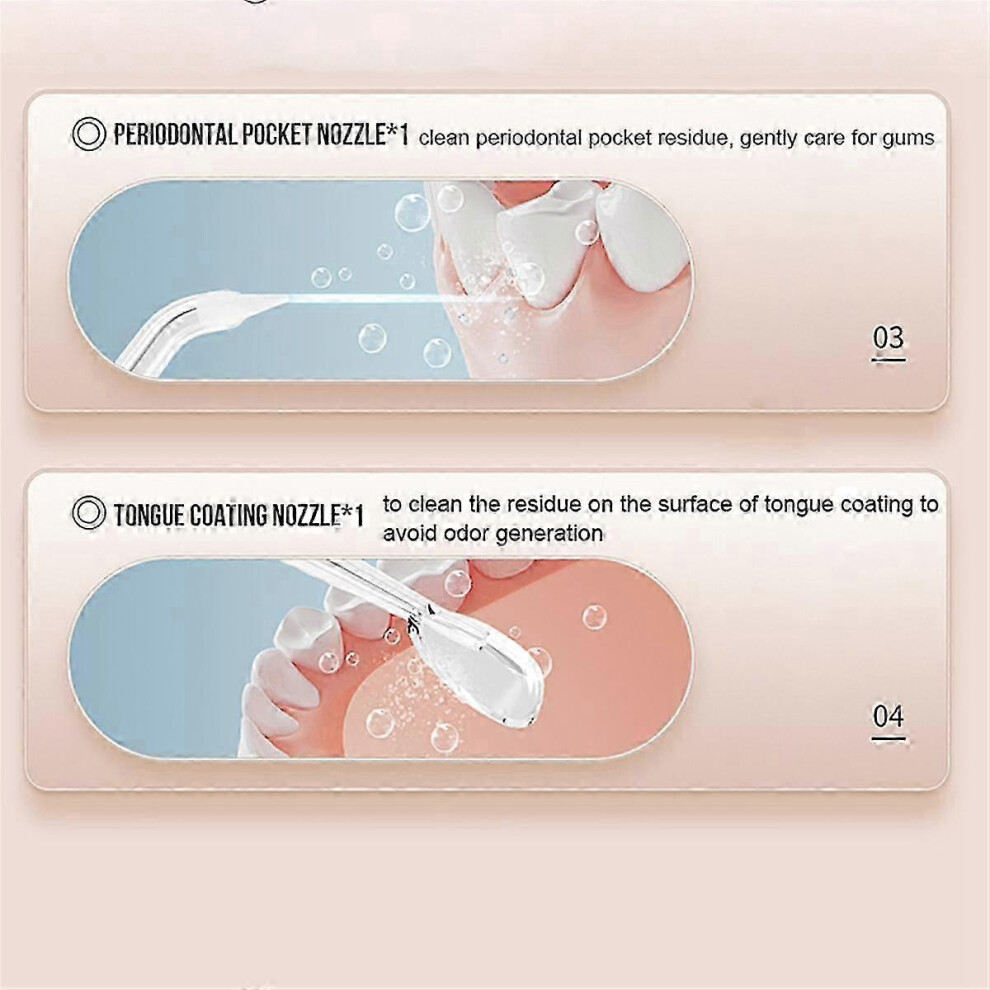KINCJON for Teeth,Portable Mini , Cordless Water Teeth Cleaner Picks ...