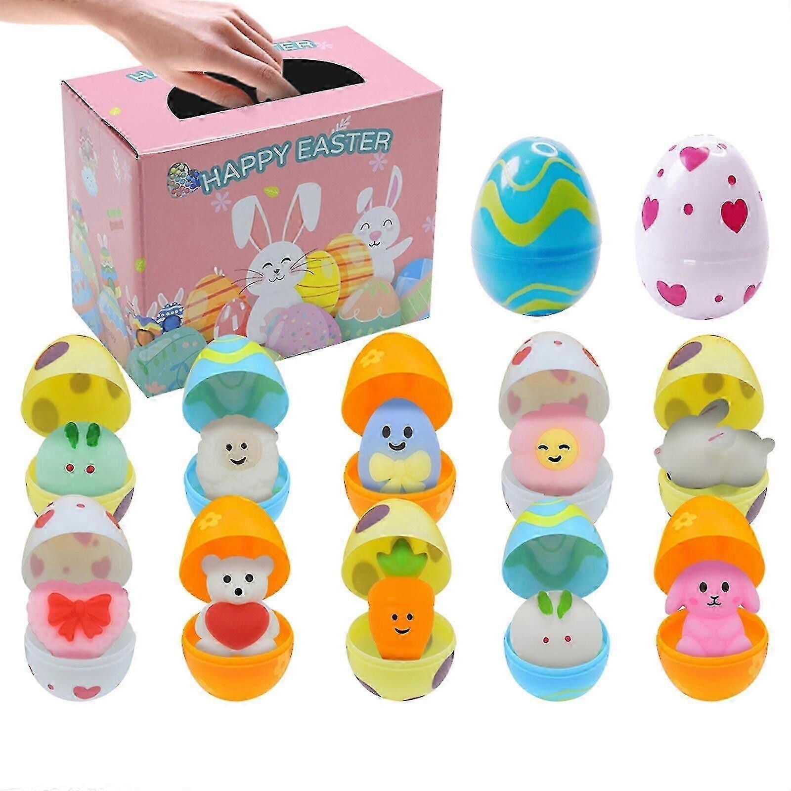 Easter Egg Diy Plastic Open Egg Surprise Egg Tumbler Blind Box Toy on OnBuy