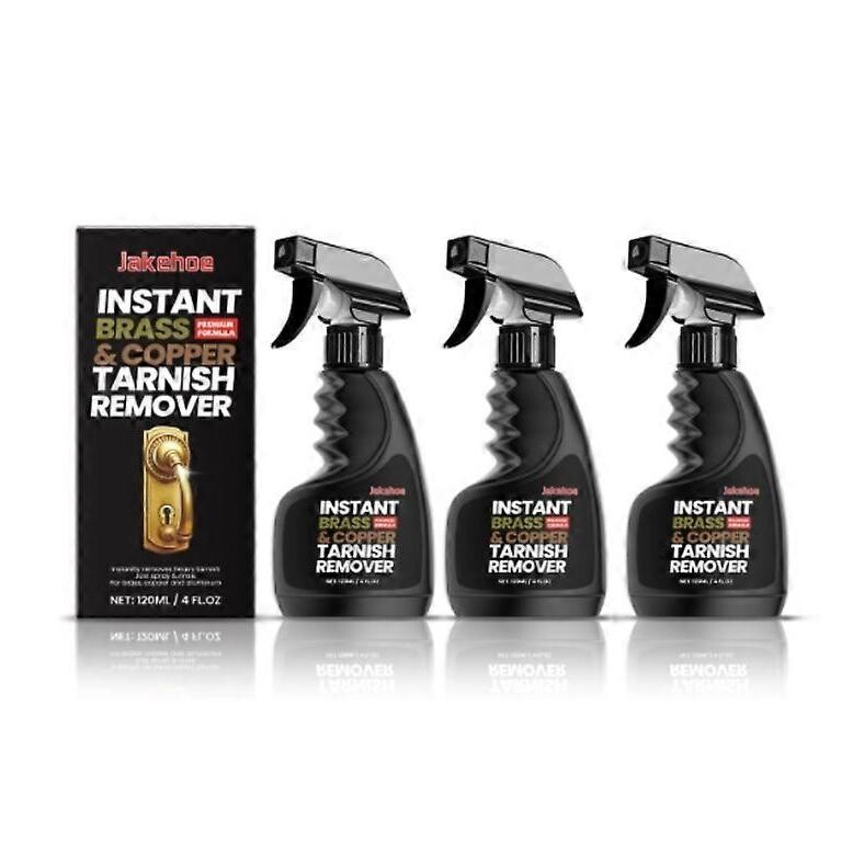3PCS Brass and Copper Tarnish Remover, Powerful Organic Formula That ...