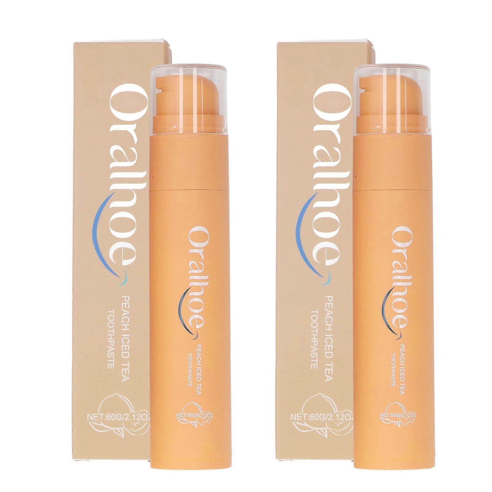 2pcs 60g Whitening Toothpaste Gentle Teeth Cleaning Paste Freshing ...