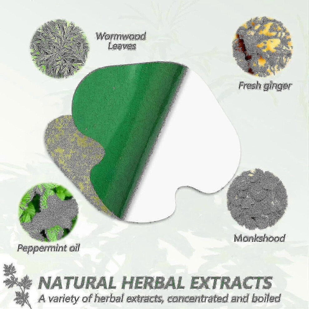 Warming Herbal Knee Patches for Natural Pain Relief - Soothe Back, Neck ...