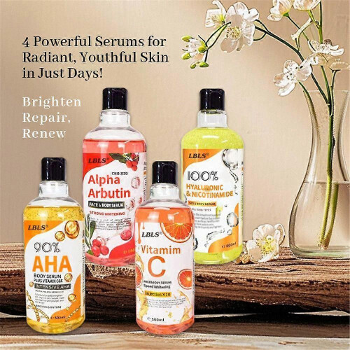 (Fruit acid essence) 500ml Facial And Body Serum: Brightens Skin Tone ...