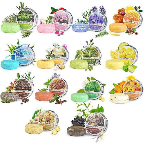 (rose) Polygonum /jasmine/Ginger/rose Hair Darkening Shampoo Bar Anti ...