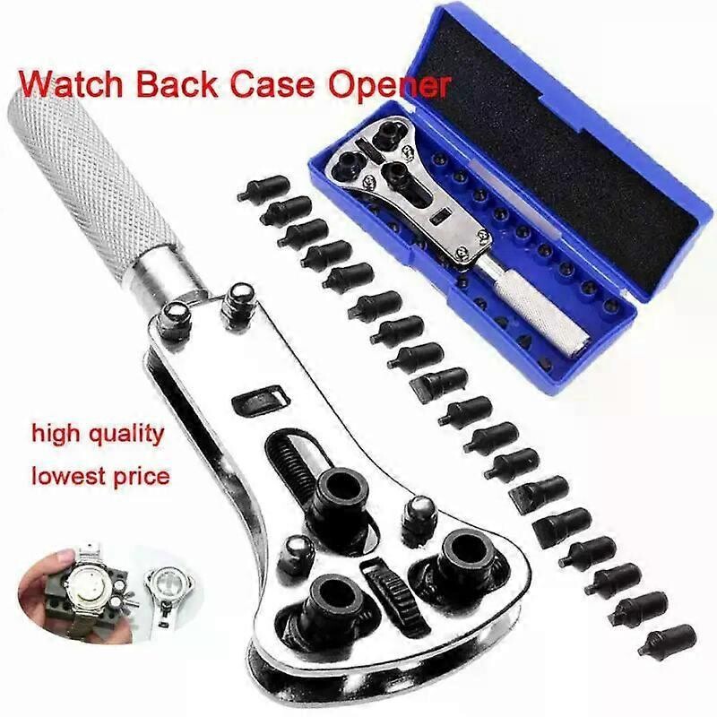 (03Watch Band Remover) Adjustable Watch Repair Tools Screw Back Remover ...