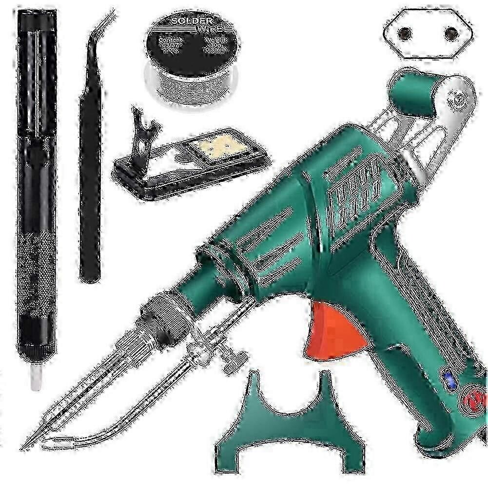(EU plug, Green) 2025 3-in-1 Welding and Cutting Kit with Rust Removal ...