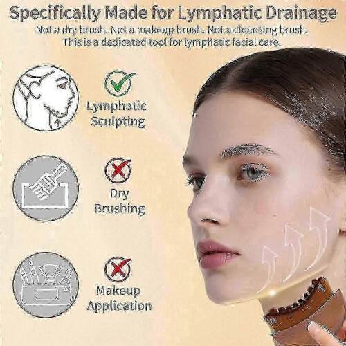 Lymphatic Contour Face Brush,lymphatic Drainage Device for Face And ...
