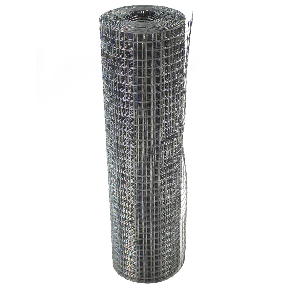 Actiasgear Galvanised Welded Wire Mesh 1in x 1in 15m on OnBuy