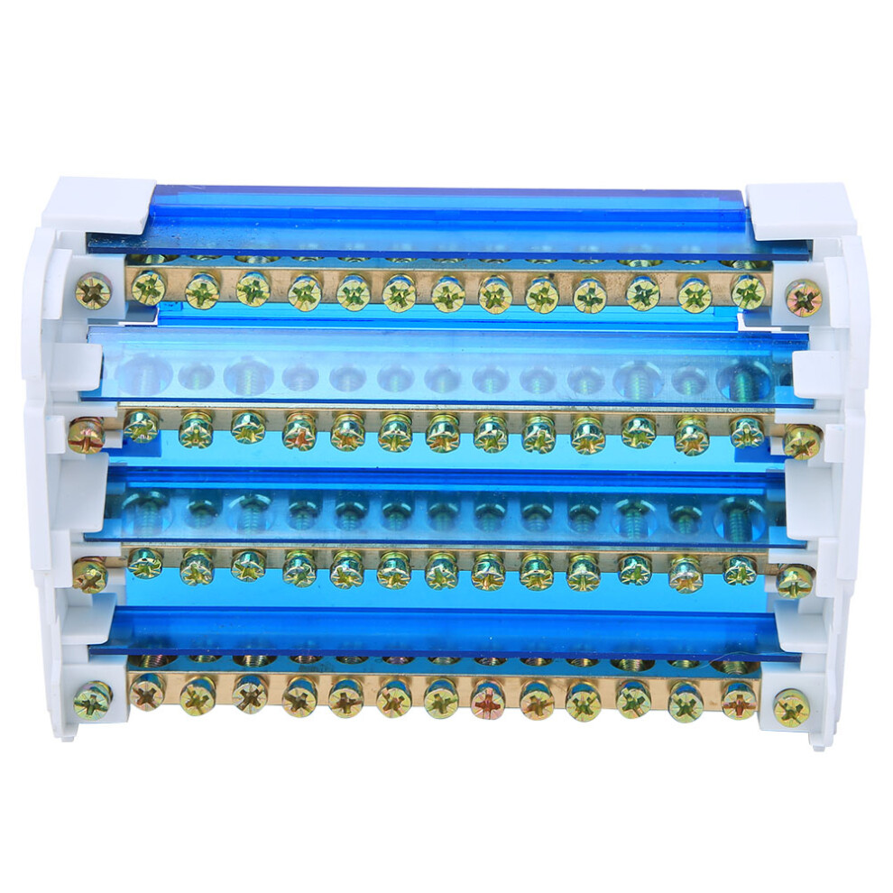 Terminal Block Distribution Box Din Rail 4-Level Single Phase with ...