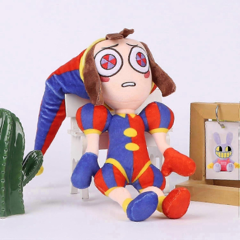New Digital Circus Plush, The Amazing Pomni and Jax Plushies Toy, New ...