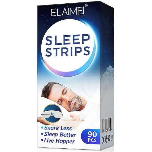 90 Pcs Mouth Tape Sleep Strip for Anti-snoring Mouth Breathing Tape To ...