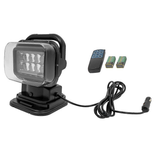 (Black) 50W Remote Control LED Searchlight on OnBuy
