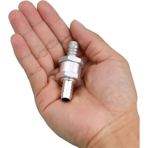 4 Pcs Aluminum Alloy Diesel Check Valve, 6/8/10 / 12mm Fuel Valve with ...