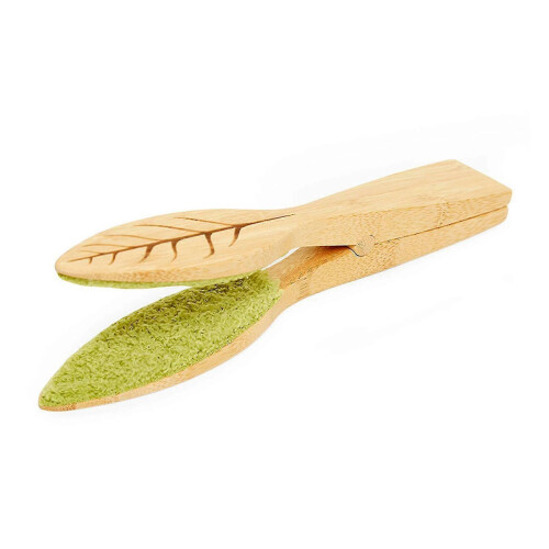 Leaf Cleaning Tong with Wood Handle Indoor Outdoor Houseplant Plant ...