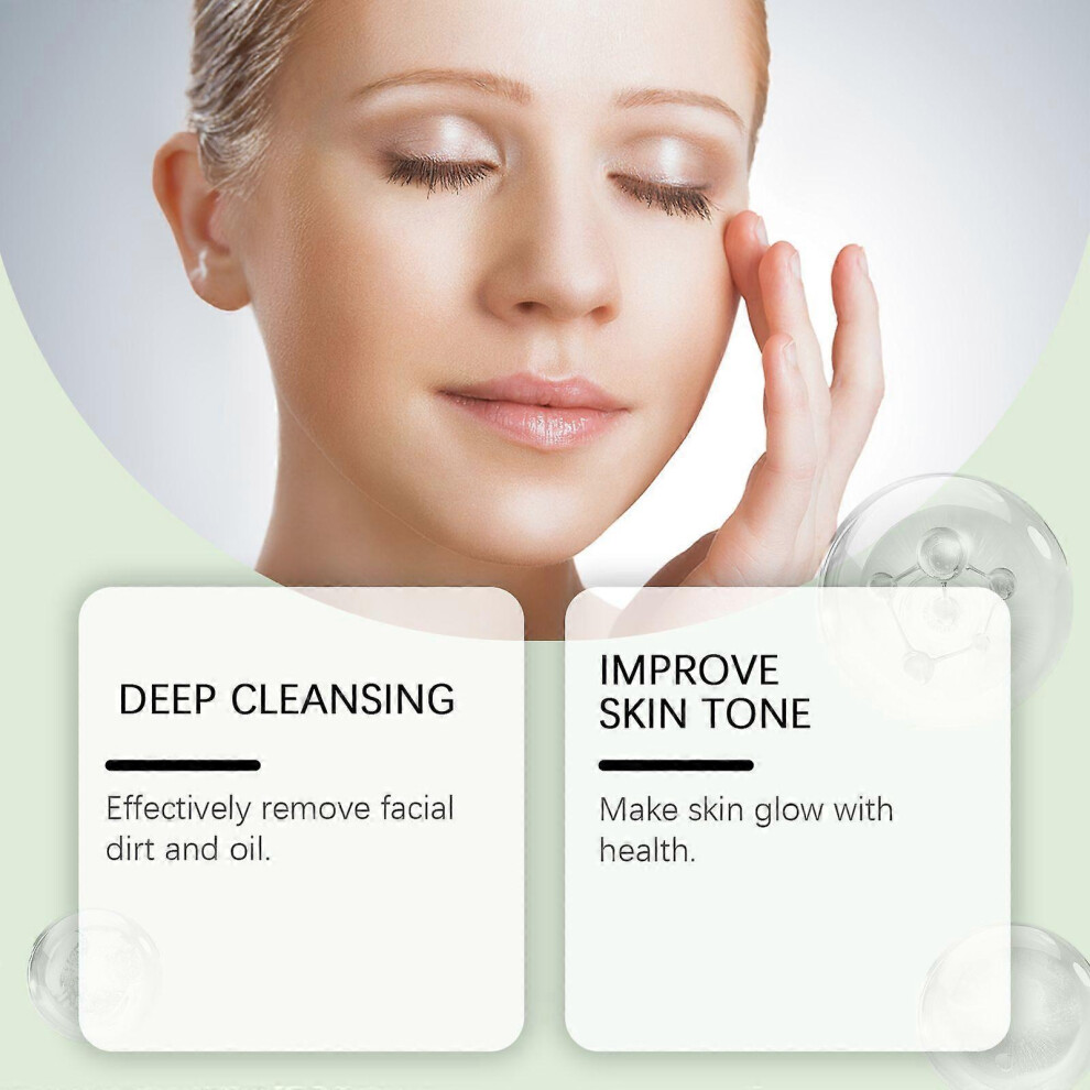 Limited time!!Viareline Vitamin C Foam Facial Cleanser Gently Cleanses ...