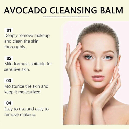 Gentle Avocado Makeup Remover - Deep Cleansing, Moisturizing & No ...