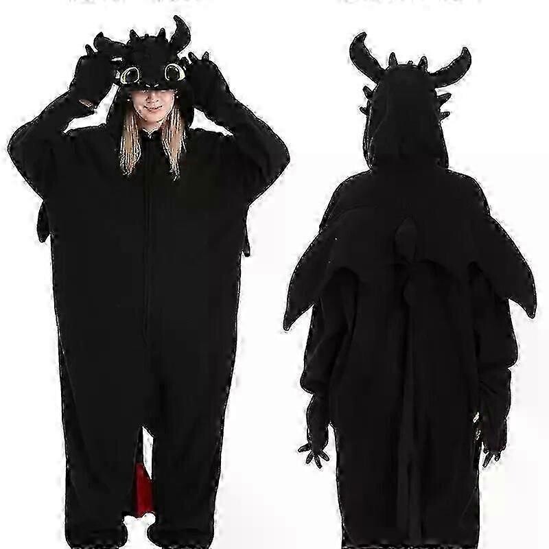 (L) 2026 Hot!! NEW How To Train Dragon Sleepwears Cosplay Toothless ...