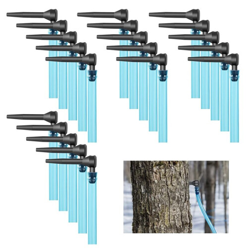 20Set Maple Syrup Tapping Kit with Food Grade Tubing and Maple Tree ...