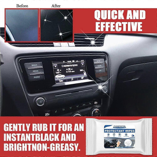 Limited time!!Rayhong Car Interior Wipes Glass Leather Interior ...