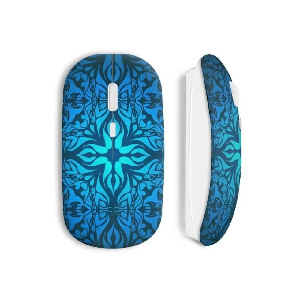 Mouse senza fili - MANIACASE - Effetti stile blu - Chiavetta USB ...