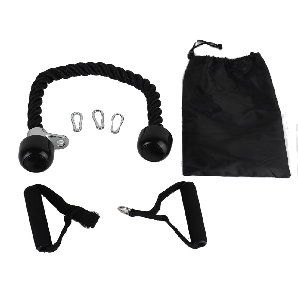 Triceps Rope Heavy Duty Nylon/Steel with Carabiner on OnBuy
