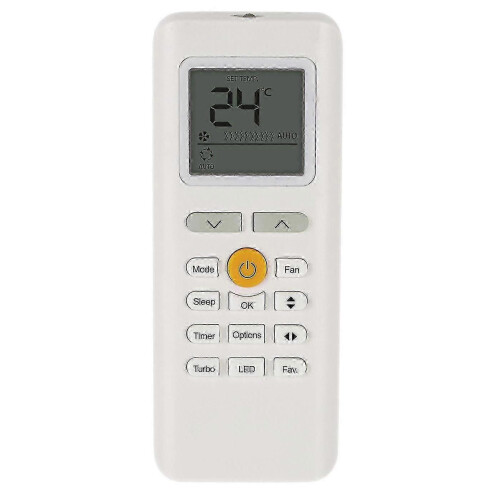 Replace Midea Air Conditioner Remote Controller Rg70c / Bgef Rg70e ...