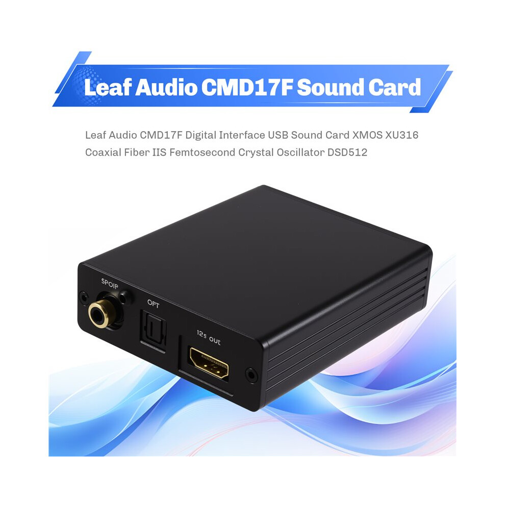 Leaf Audio CMD17F Digital Interface USB Sound Card XMOS XU316 Coaxial ...