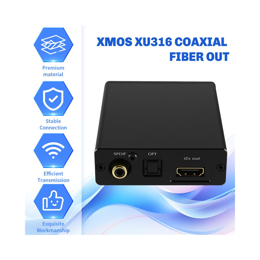 Leaf Audio CMD17F Digital Interface USB Sound Card XMOS XU316 Coaxial ...