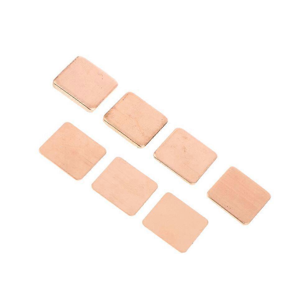 (15*15*1.0MM) 2025 10pcs Thermal Pads 15x15mm Copper GPU Thermal Pads ...