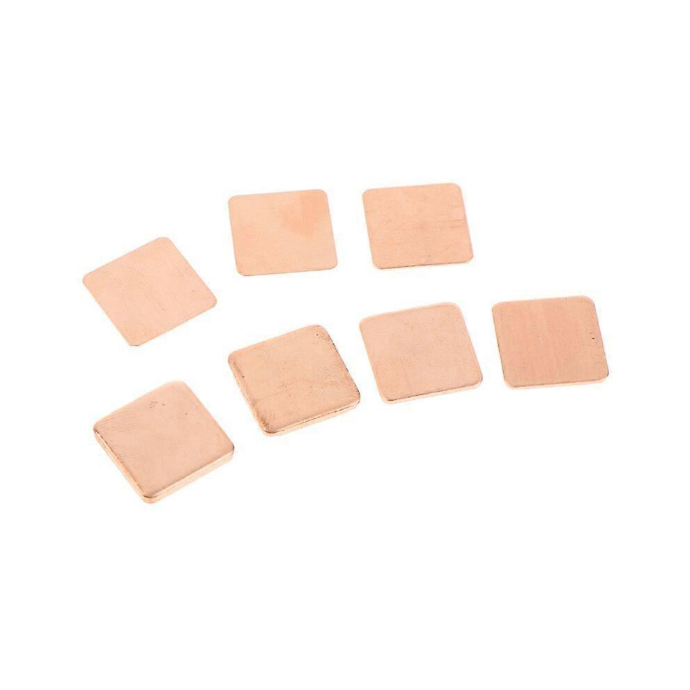 (15*15*1.0MM) 2025 10pcs Thermal Pads 15x15mm Copper GPU Thermal Pads ...