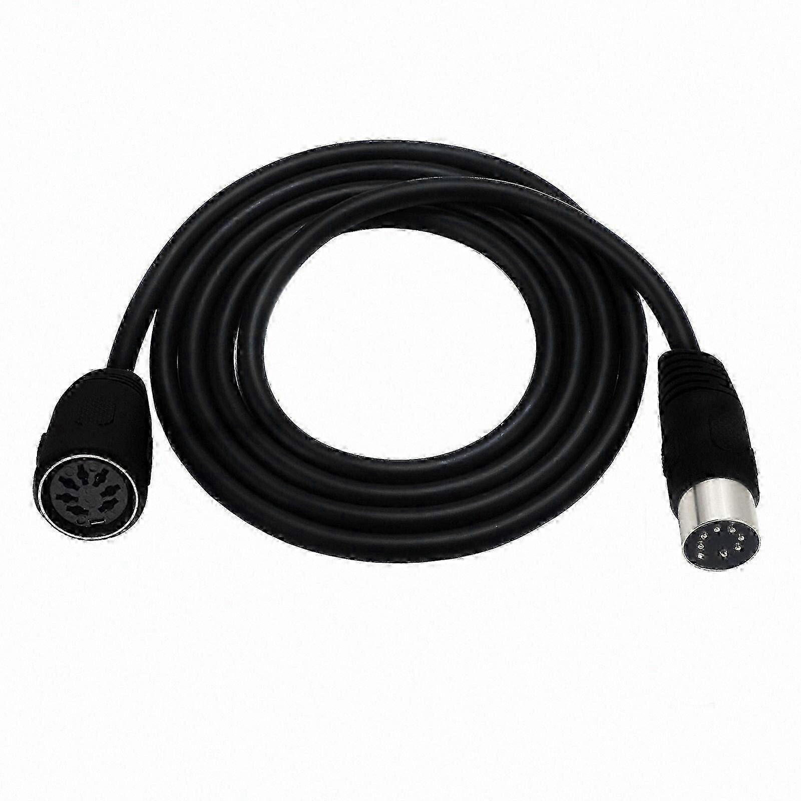 (3m) 7 Pin DIN Male to Female Extension Cable for Receiver Monitor ...