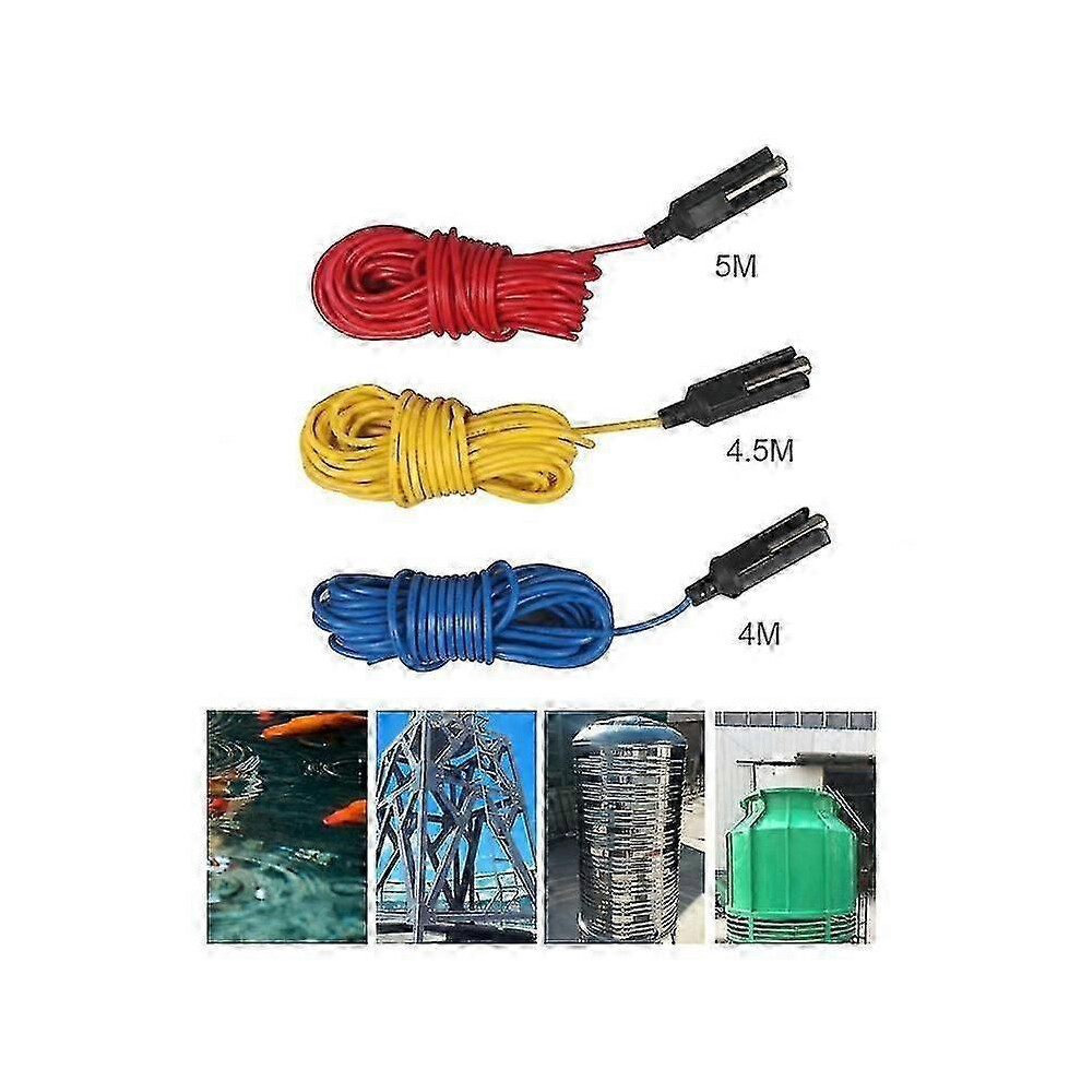(4 meters) Stainless Steel Liquid Level Sensor Controller Water Level ...