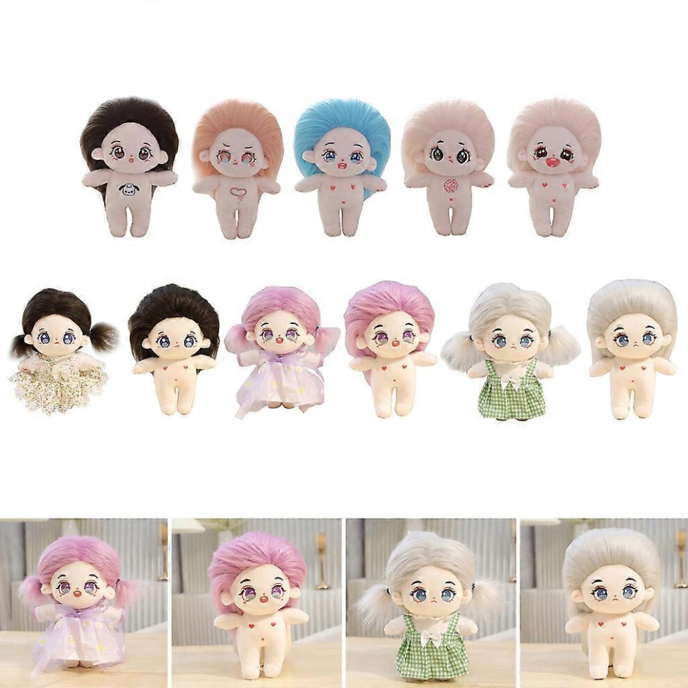 (No clothes C) Cartoon K-pop Idol Sleeping Doll Toddler Present Comfort ...