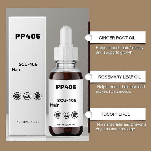(1pcs) 1/2/3x PP405 Hair Care Anti-Hair Loss Fast Absorbing and Non ...