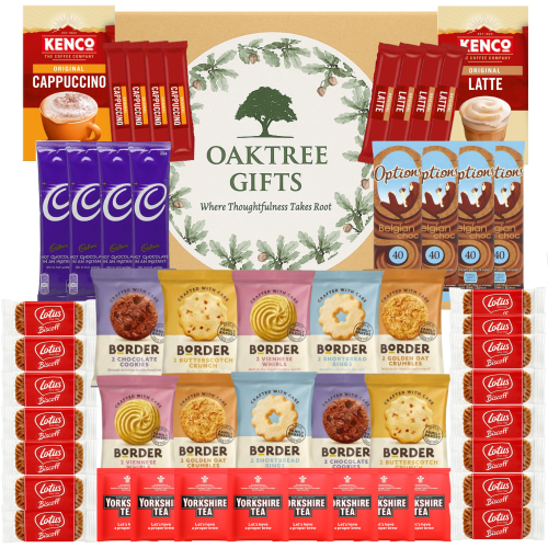 Coffee Hamper Gift Set with Tea, Choc & Biscuits on OnBuy