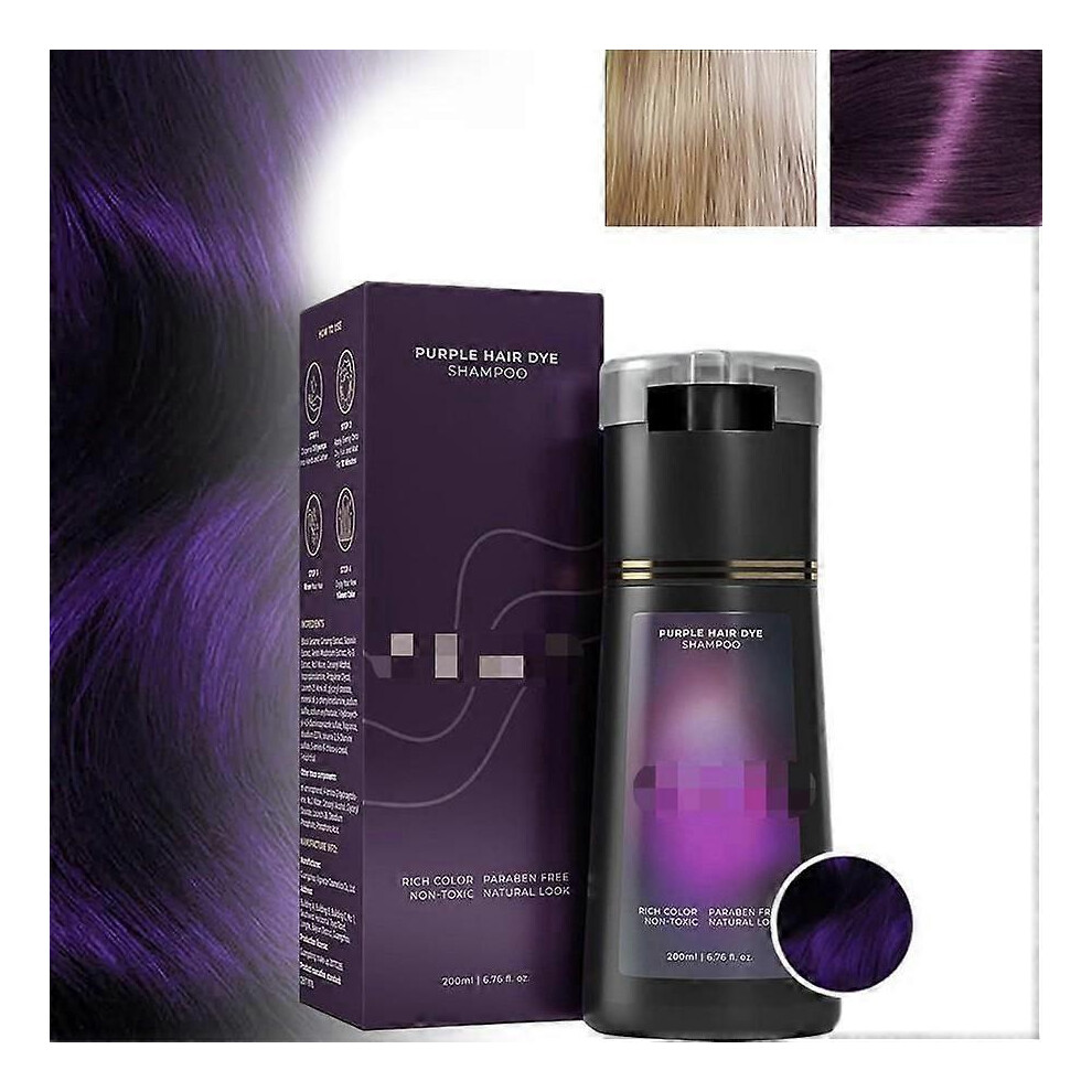 Shampoo dye plant formula gentle fast color shampoo one wash color dye ...