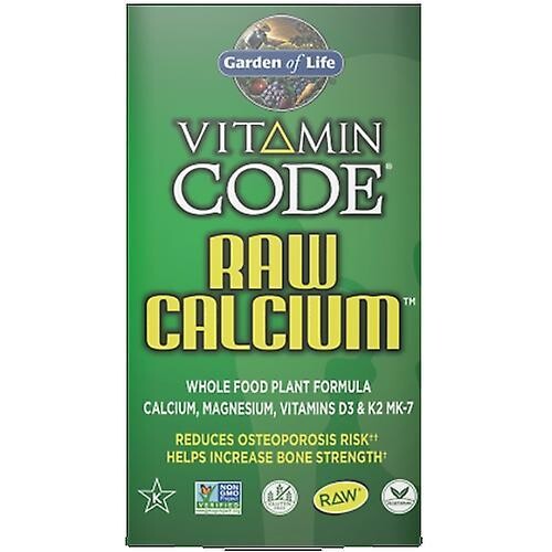 Garden of Life Vitamin Code, Raw Calcium 60 Caps (Pack of 1) on OnBuy