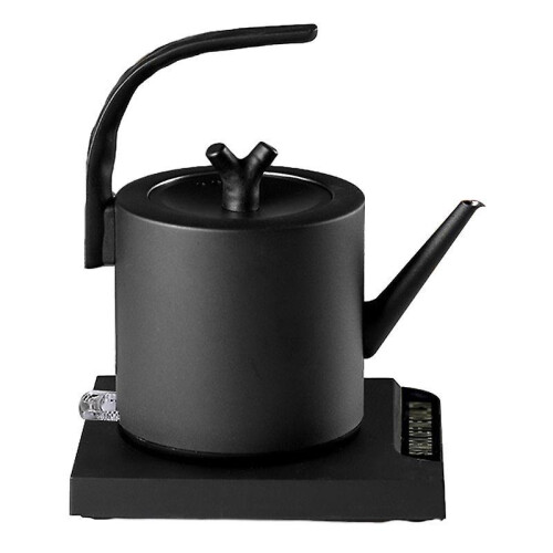 (Mechanical, Black) Intelligent Thermostatic Kettle 1L Stainless Steel ...