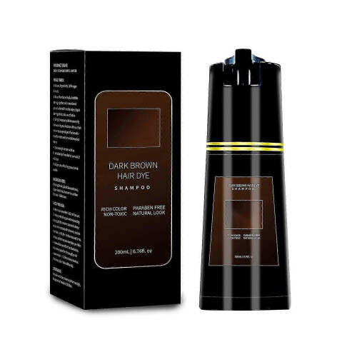Hair Instant Dye Shampoo, Hair Color Shampoo for Gray Hair,Instant Hair ...