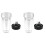 2X Blender Replacement Parts for 24Oz Cup 7 Fins Extractor Blade for ...