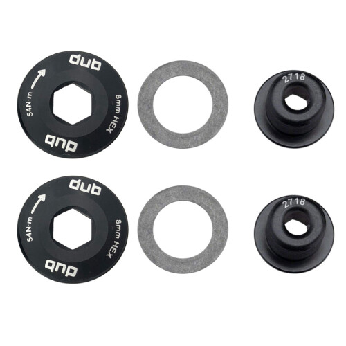 2X MTB Road Bike DUB Crank Arm Bolt M15/M26 Alloy Self Extracting Screw ...