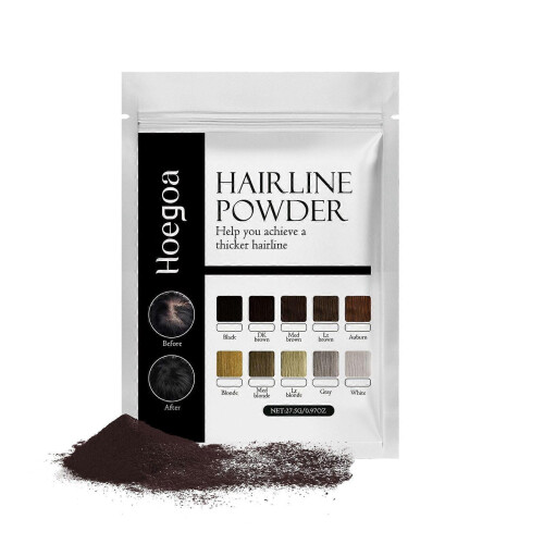 (Gray) Hairline Powder, Fill In The Top Of Your Hairline With A ...