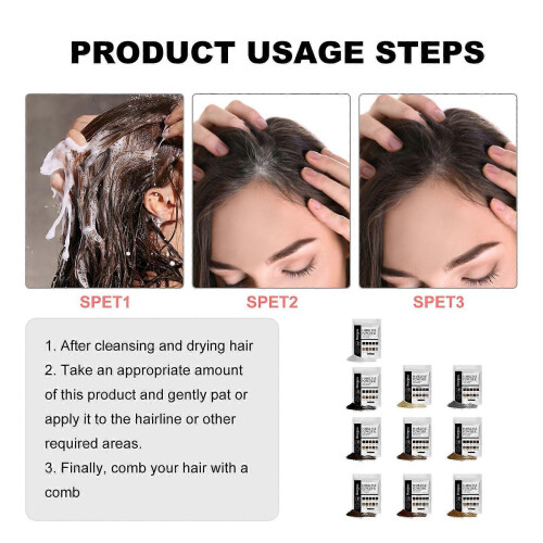 (Gray) Hairline Powder, Fill In The Top Of Your Hairline With A ...