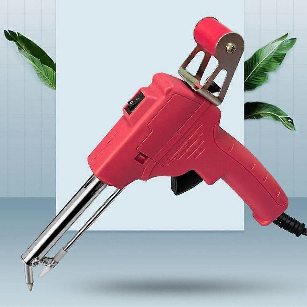 (Red Euro plug) 110V/220V 60W Automatically Send Tin Gun Hand-held ...