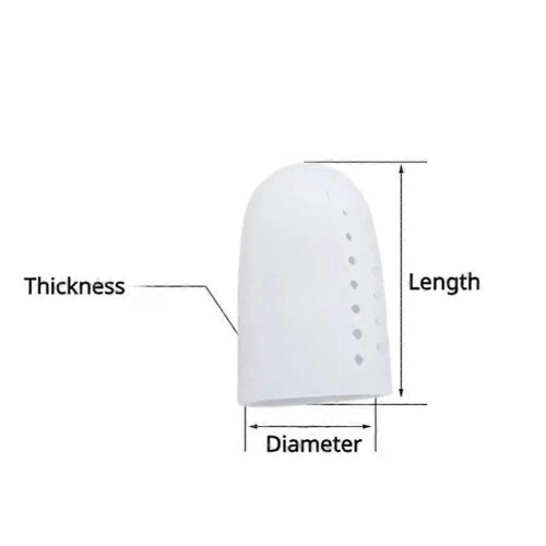 (20pairs S) Foot Care Silicone Finger Toe Cap Protector Cover Thumb ...