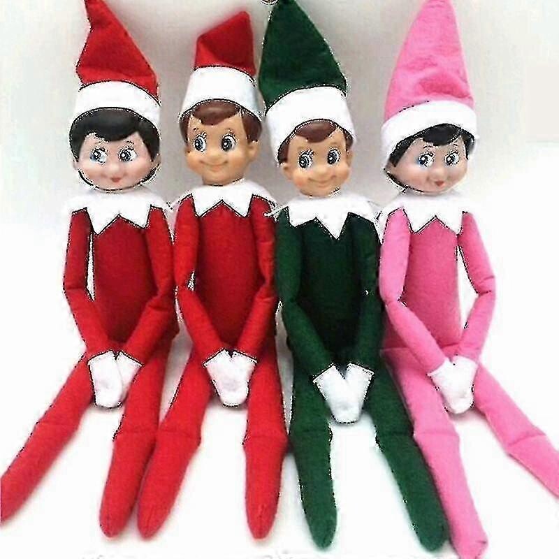 (Brown face girl) The Elf Doll R Kids Suprise P Toy Eer Elves Red Urs ...